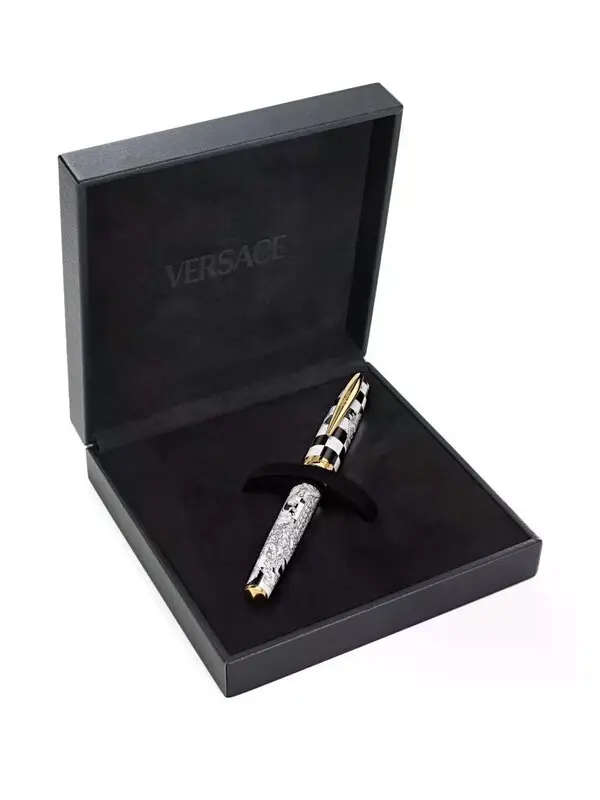 Versace Roller Barocco Check Pen