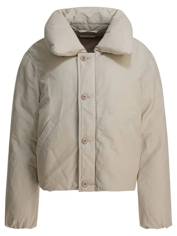 LEMAIRE Down-filled Quilted Jacket - White