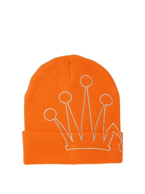 StÜssy Cuff Crown Beanie - Orange