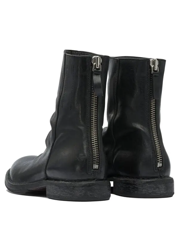 Moma Ankle Boots With Zipper