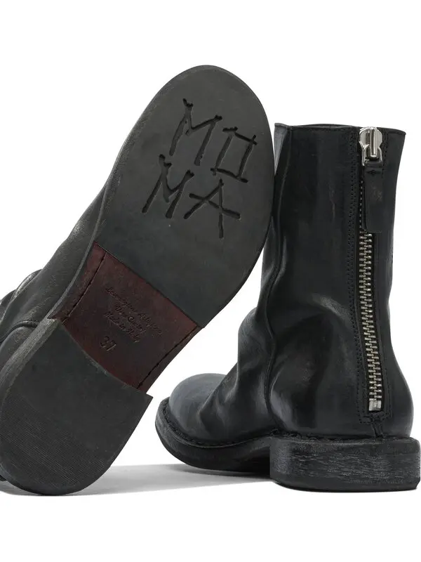 Moma Ankle Boots With Zipper