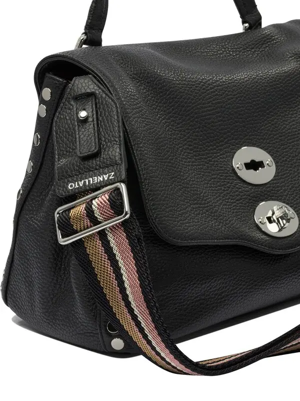ZANELLATO Small 'postina® Daily Giorno' Handbag - Black
