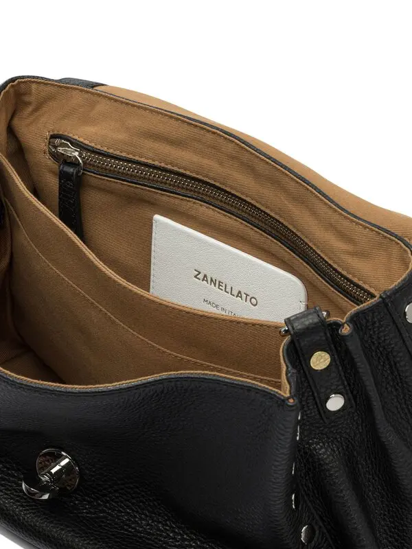 ZANELLATO Small 'postina® Daily Giorno' Handbag - Black