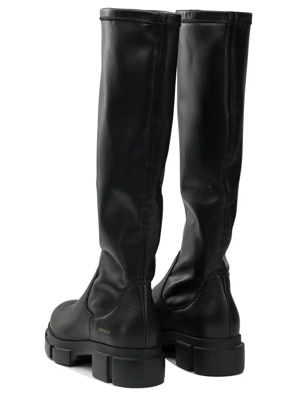 SUMMERY COPENHAGEN Leather Over-the-knee Boots