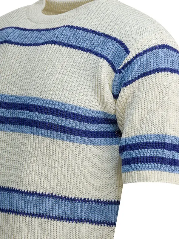 HUMAN MADE Striped Knit Short-sleeved Jersey