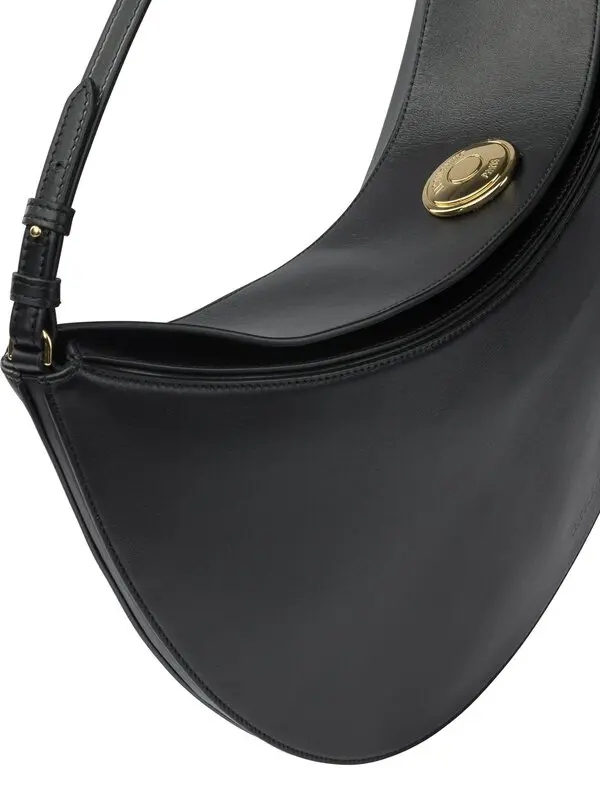 Jacquemus Le Ovalo Shoulder Bag - Black