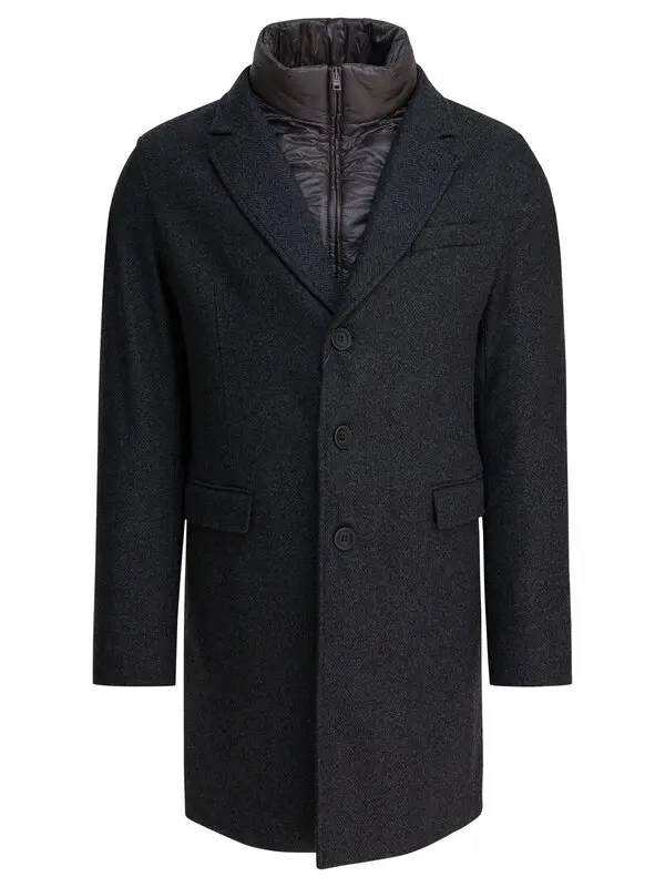 Herno Wool Coat With Vest