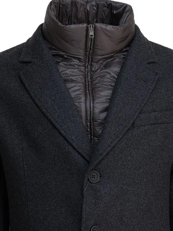 Herno Wool Coat With Vest