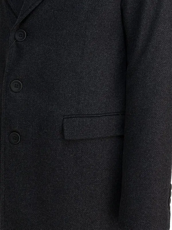 Herno Wool Coat With Vest