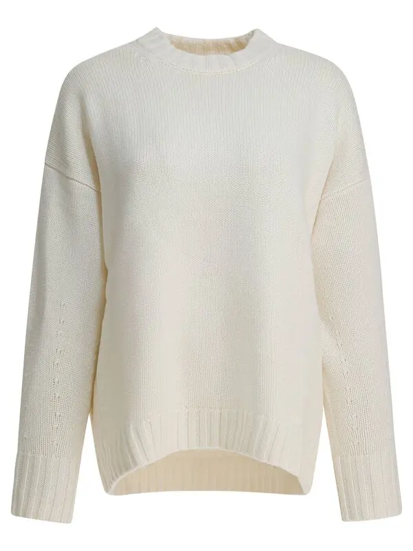 Loulou De Saison Cashmere 'tino' Sweater - White