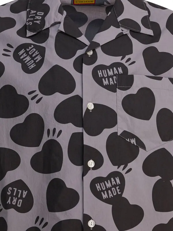 HUMAN MADE Heart Vacation' Shirt - Grey