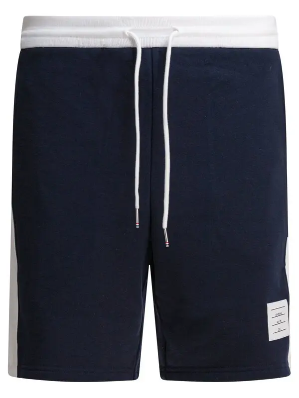 Thom Browne Loopback 4-bar Short - Blue