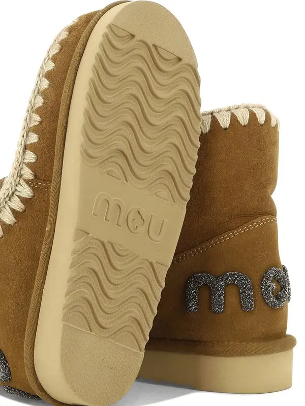 Mou Ankle Boots - Beige