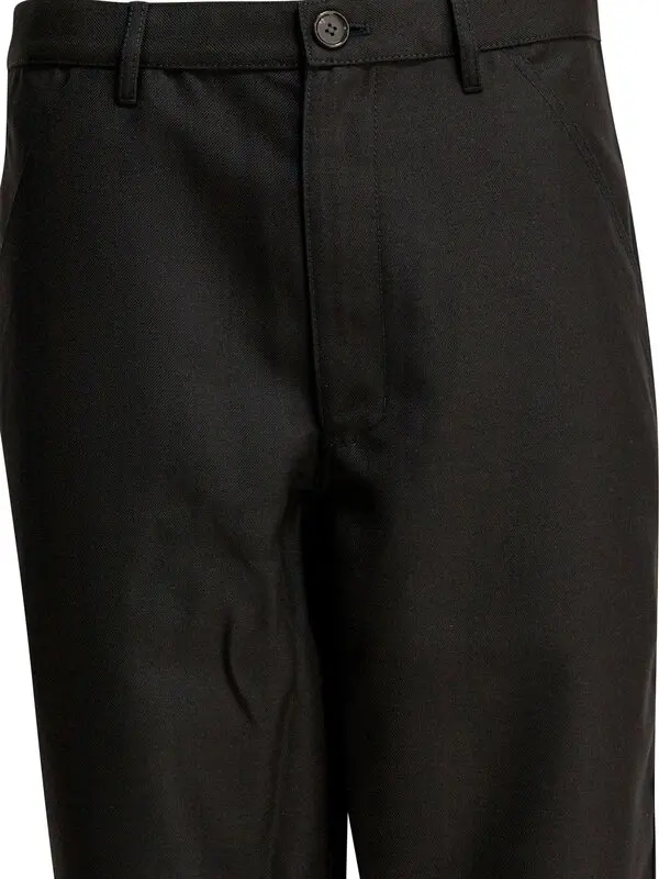 Comme Des Garçons Wool-blend Trousers