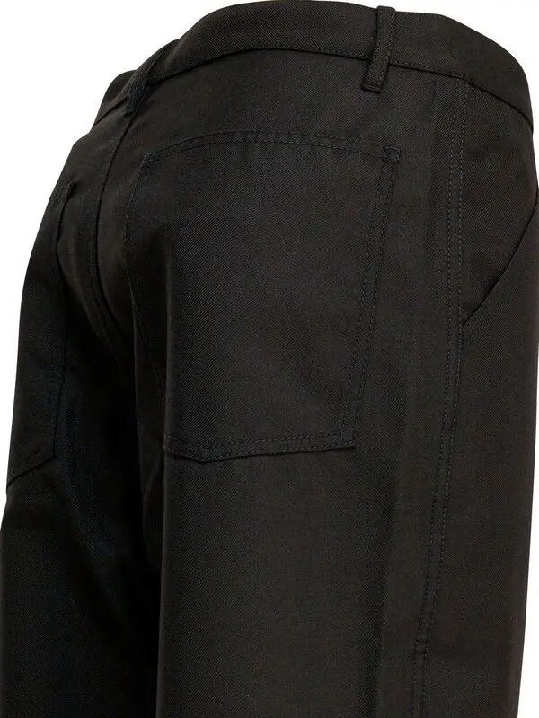 Comme Des Garçons Wool-blend Trousers