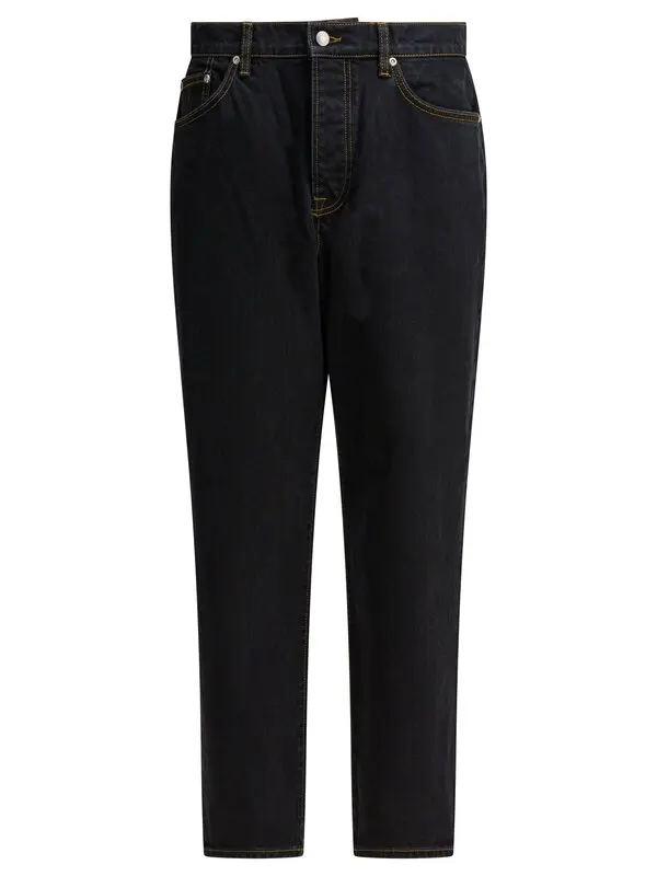 StÜssy Big Ol' Straight Leg Jeans - Black