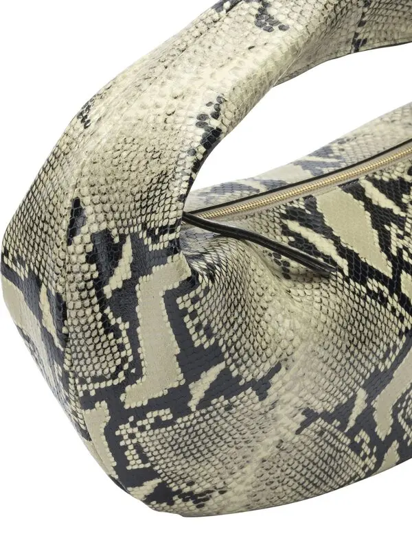 Khaite Olivia Hobo Shoulder Bag - Beige
