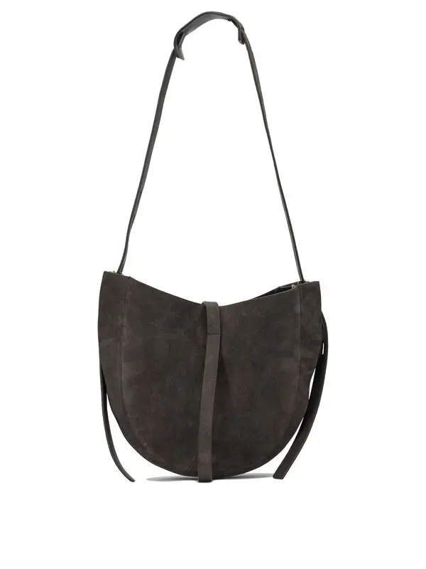 MINOBOSSI Calfskin Crossbody Bag - Brown