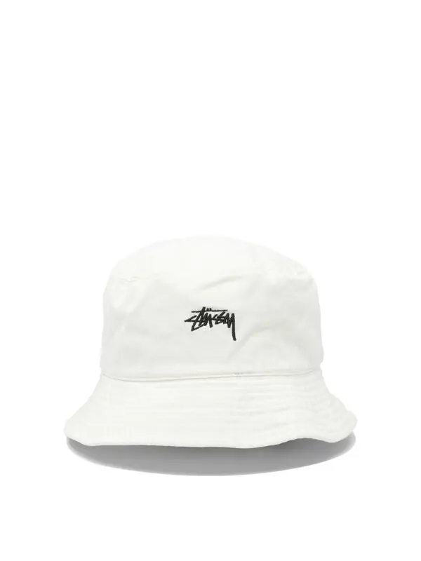 StÜssy Bucket Hat - White