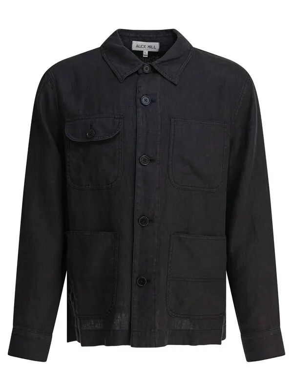 ALEX MILL Linen Work Jacket