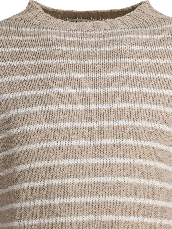 ALEX MILL Harbor Crewneck Sweater - Beige