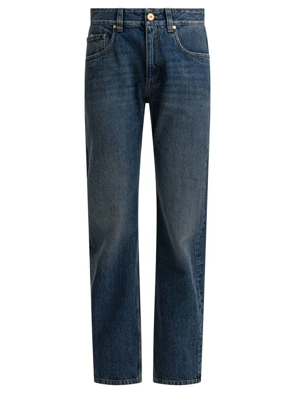Brunello Cucinelli Column Straight-leg Jeans