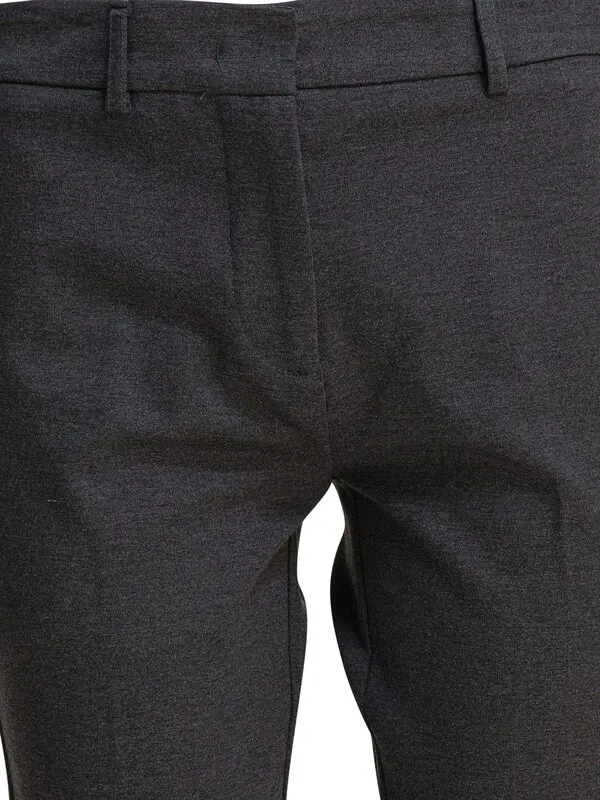 SEMPER Viscose Blend Slim Fit Pants - Grey