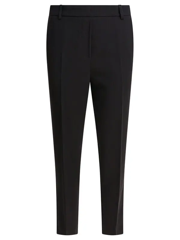 SEMPER Stretch Waist Straight Leg Pants - Black