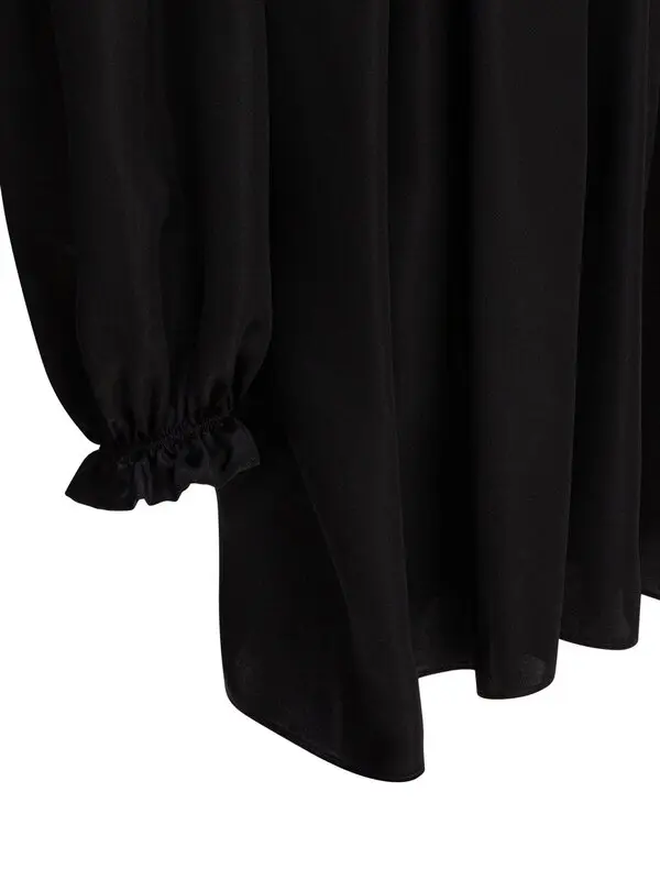 Balenciaga Lace-up Blouse