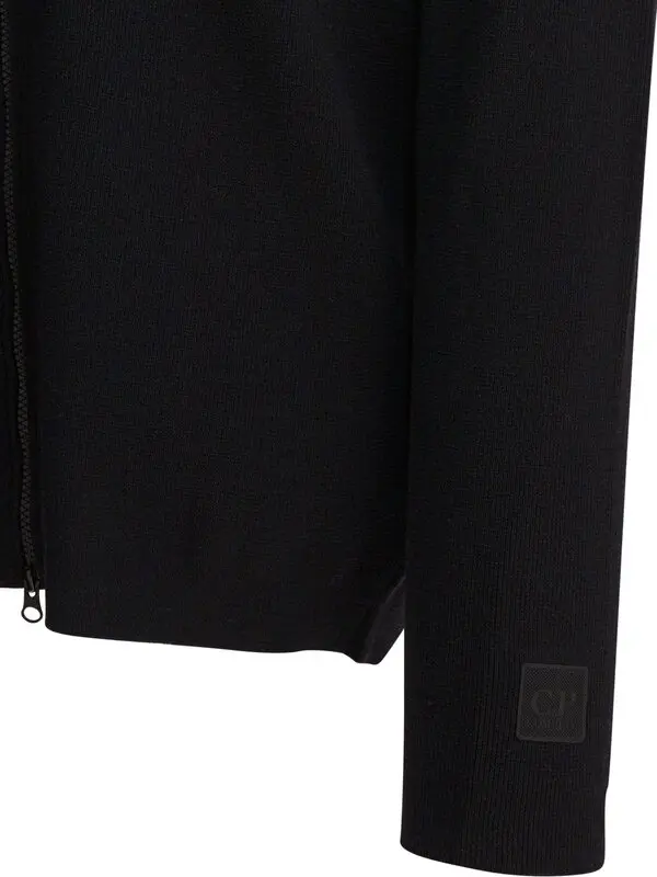 C.P. COMPANY Zippered Merino Wool Sweater