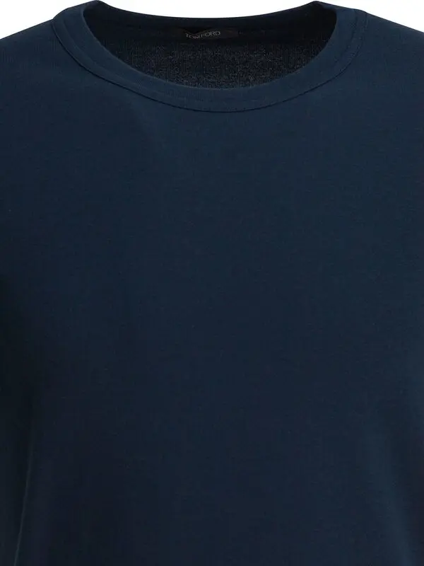 TOM FORD Cotton Underwear T Shirt - Blue