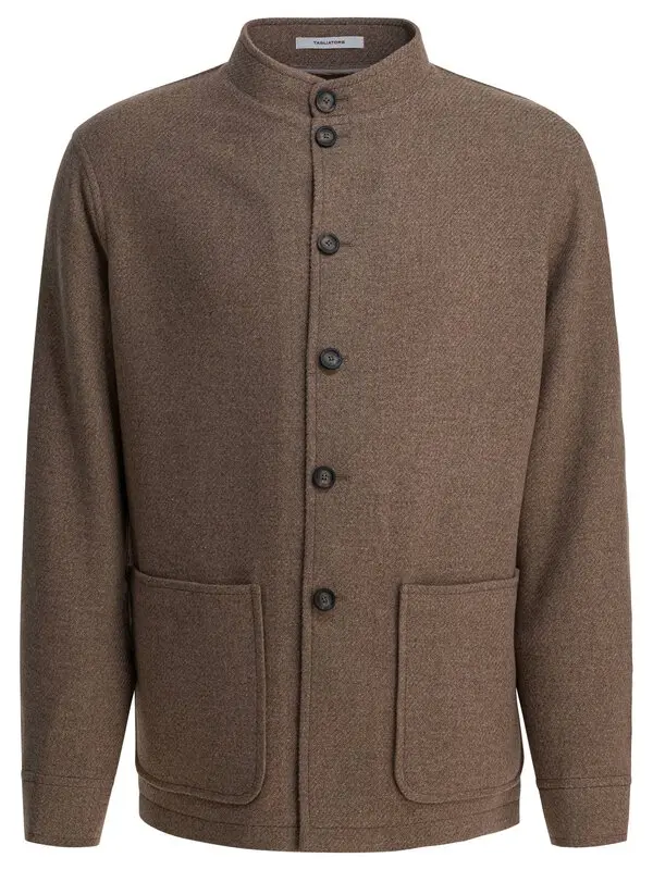Tagliatore Band Collar Jacket