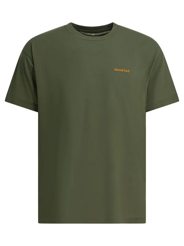 MONTBELL T Shirts - Green