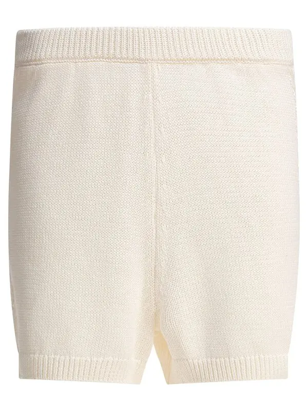 Loulou De Saison Knitted Shorts - White