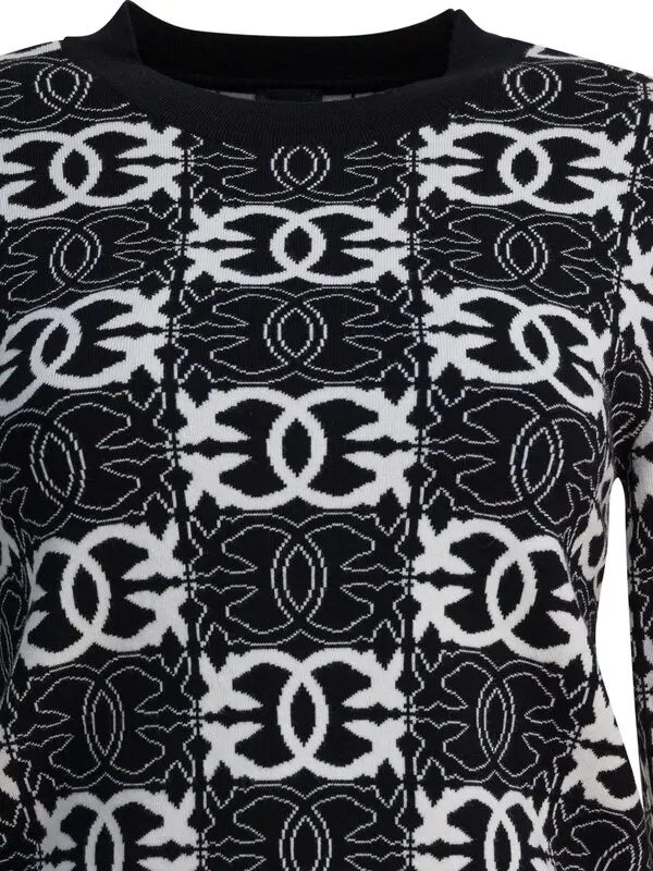 Pinko Patterned Knitwear - Black