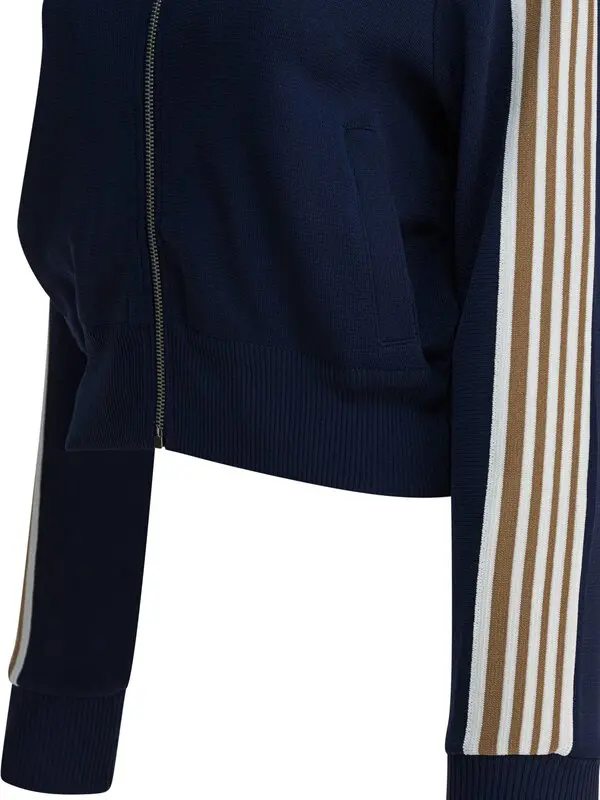 AUTRY Viscose-blend Zippered Sweatshirt - Blue