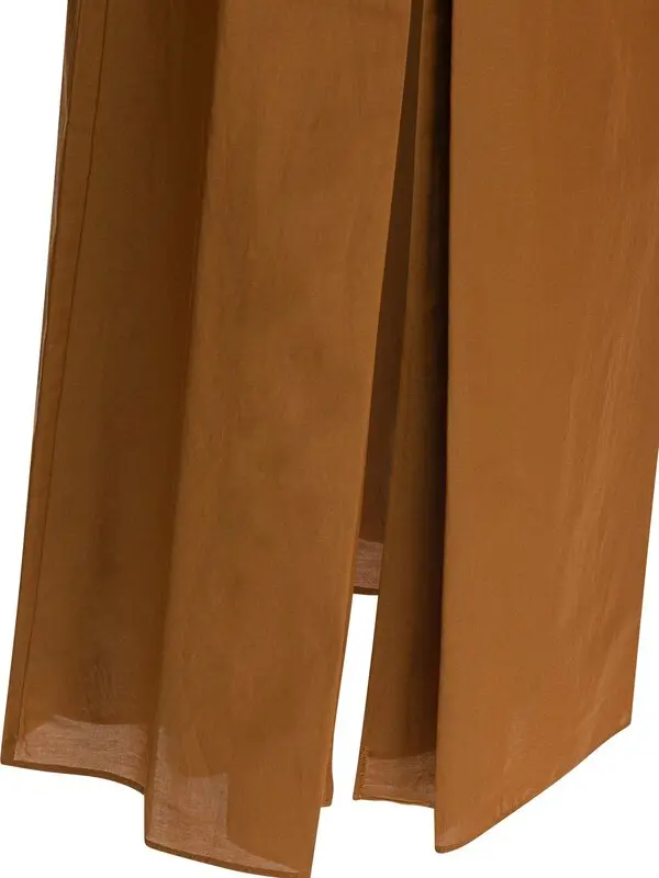 Loulou De Saison Long Gathered Skirt - Yellow