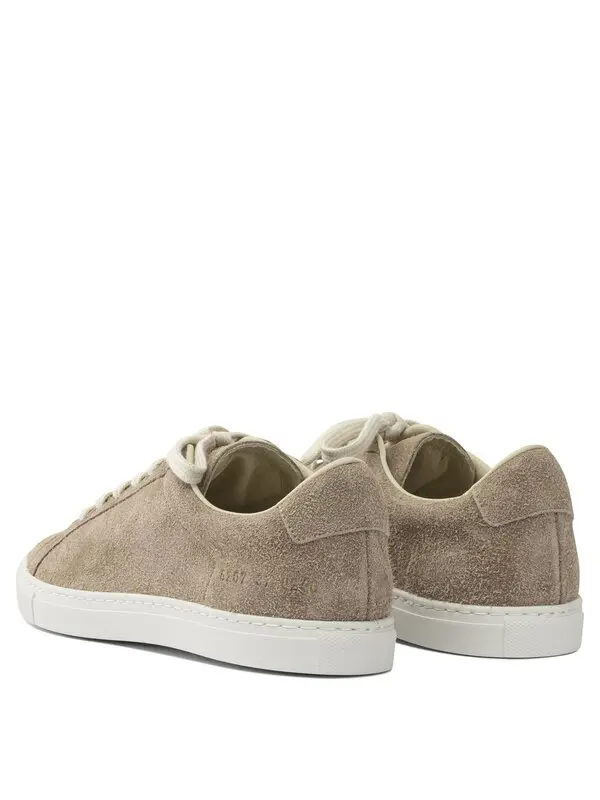 COMMON PROJECTS Original Achilles Suede Sneakers - Beige