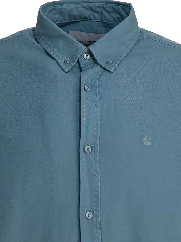 Carhartt Work In Progress S Bolton' Shirt - Blue