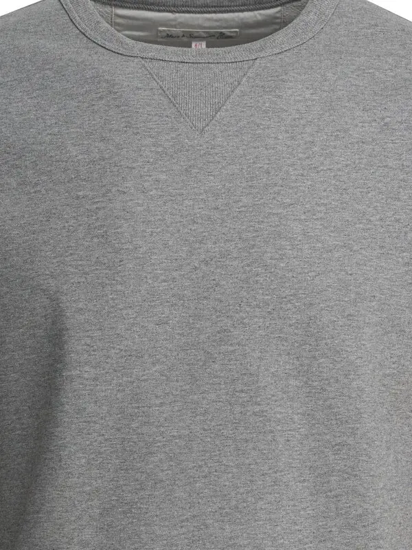 MERZ B. SCHWANEN Loopwheeled Crewneck Sweatshirt