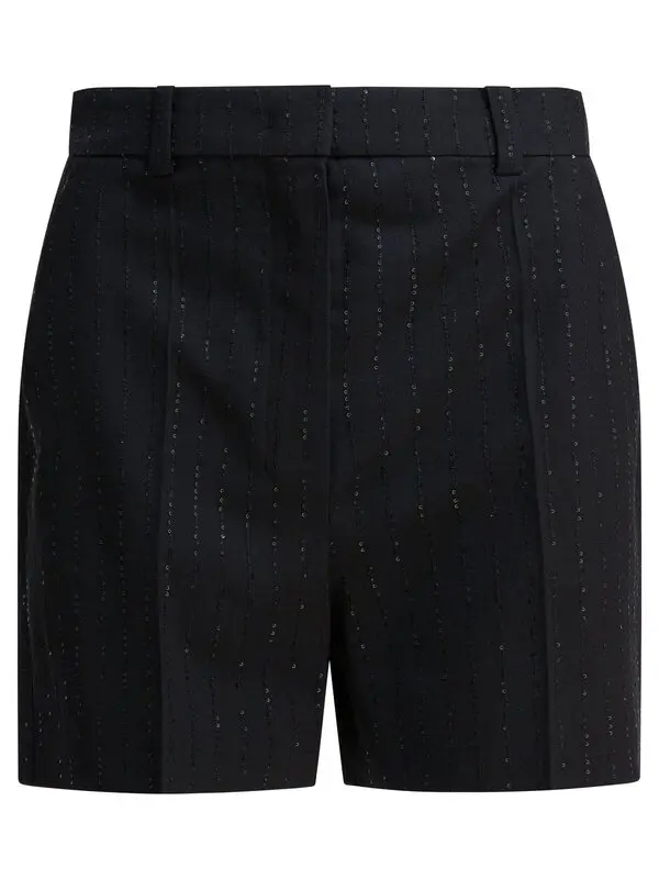 Max Mara Wool Five-pocket Shorts