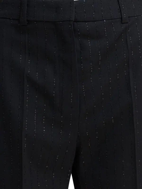 Max Mara Wool Five-pocket Shorts