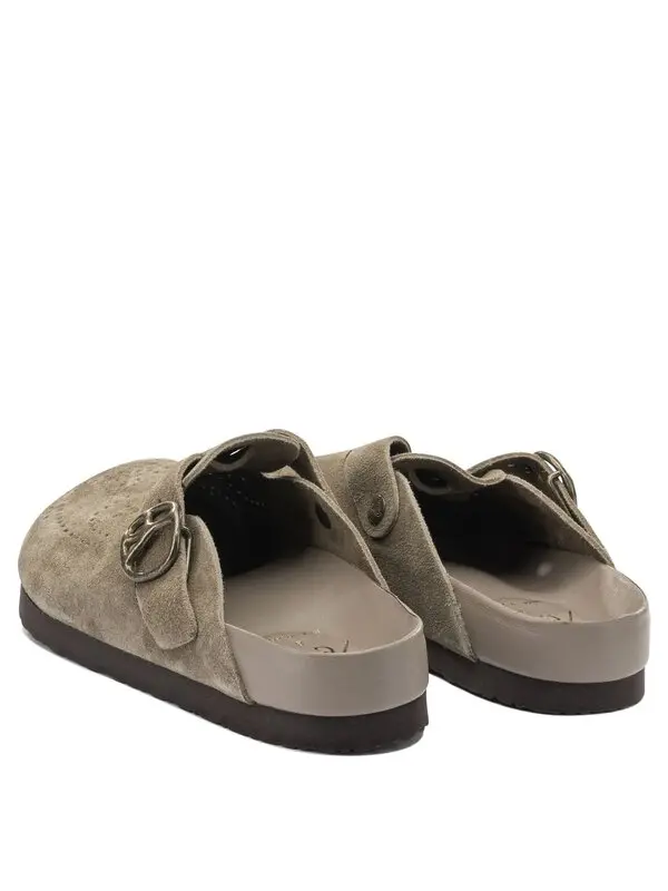 Needles Leather Sabot - Beige