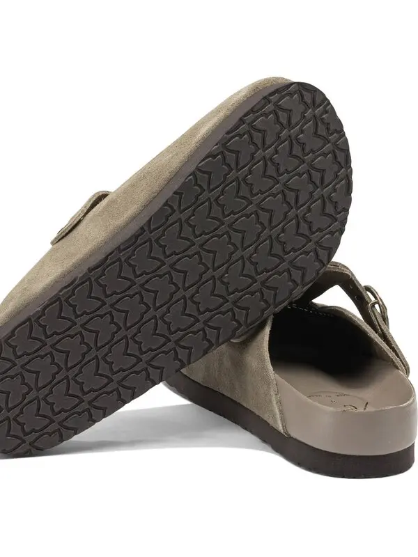 Needles Leather Sabot - Beige