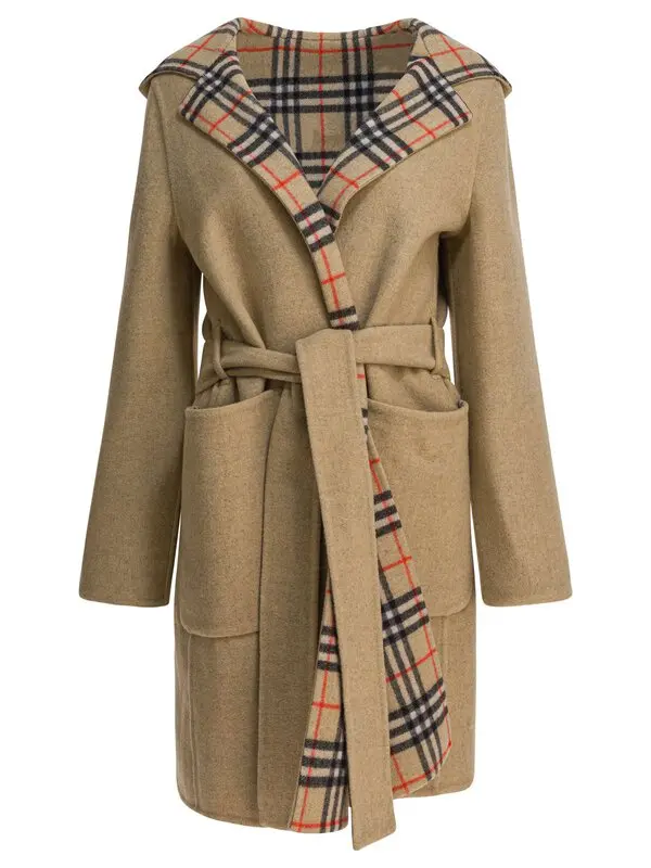Burberry Reversible Wool Coat