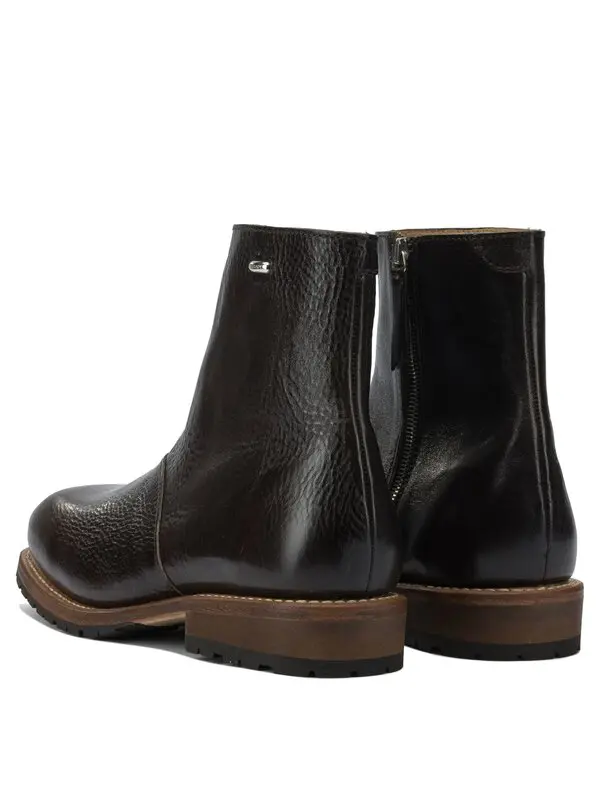 Our Legacy Engine Zip-up Ankle Boots - Black