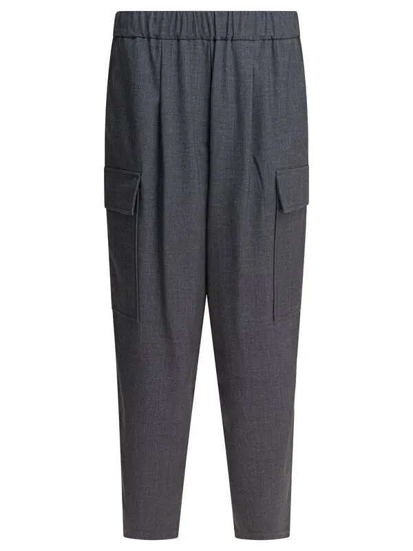 SEMPER Tapered Cargo Pants - Grey