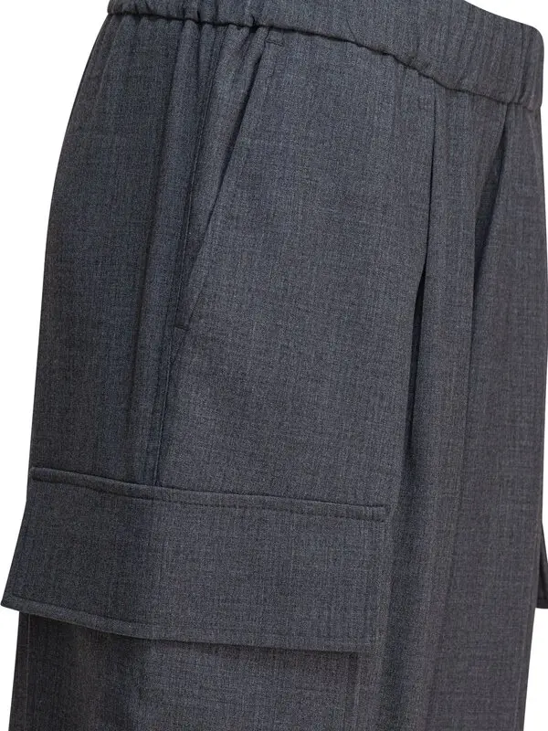 SEMPER Tapered Cargo Pants - Grey