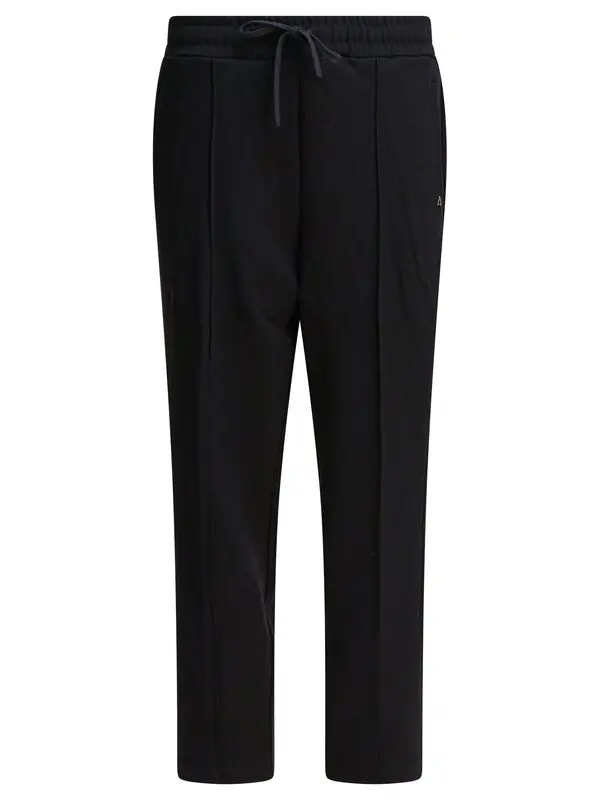 ALTUM Straight Leg Trousers With Drawstring - Black