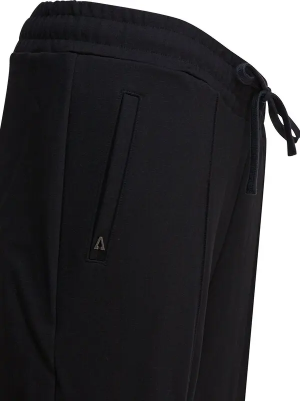 ALTUM Straight Leg Trousers With Drawstring - Black